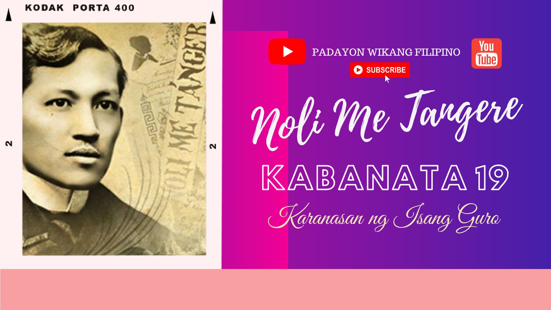 Noli Me Tangere Kabanata 19: Karanasan ng Isang Guro - Padayon Wikang Filipino