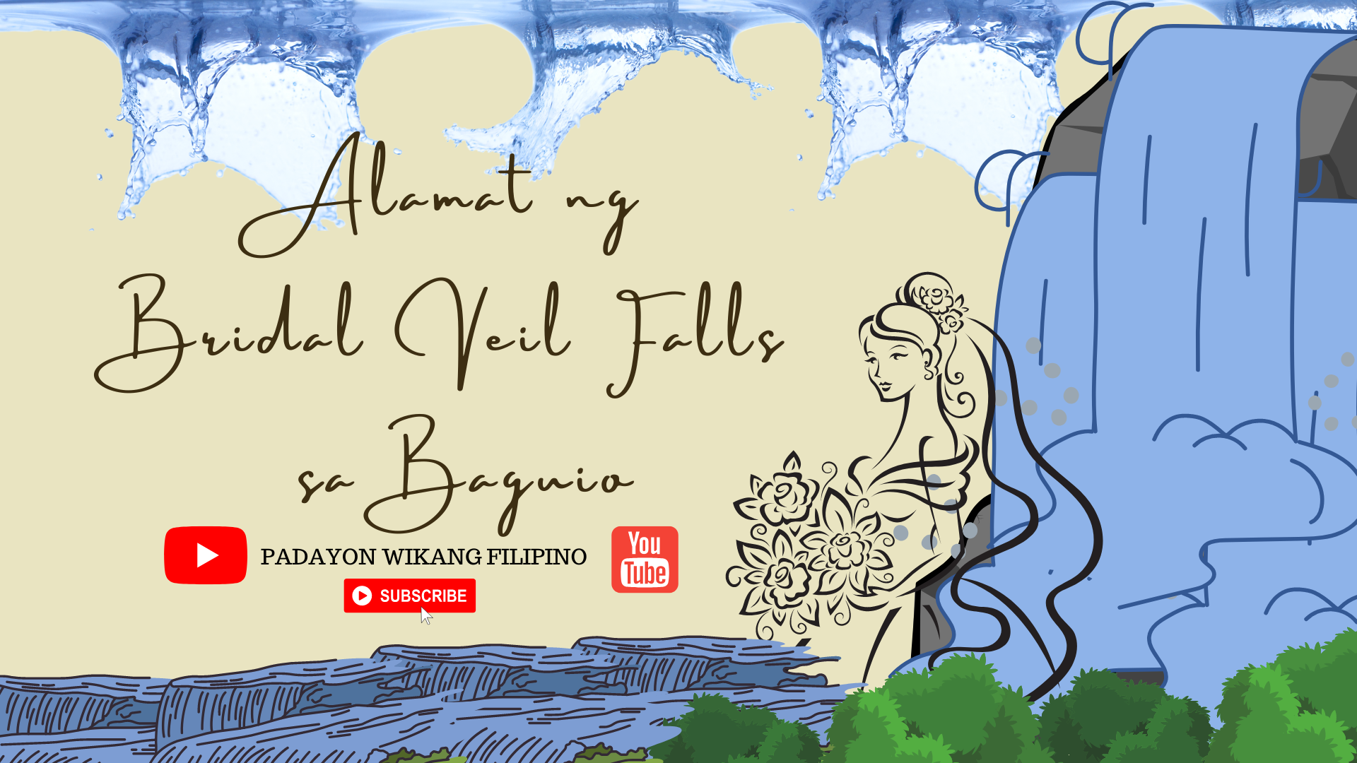 Alamat ng Bridal Veil Falls sa Baguio - Padayon Wikang Filipino