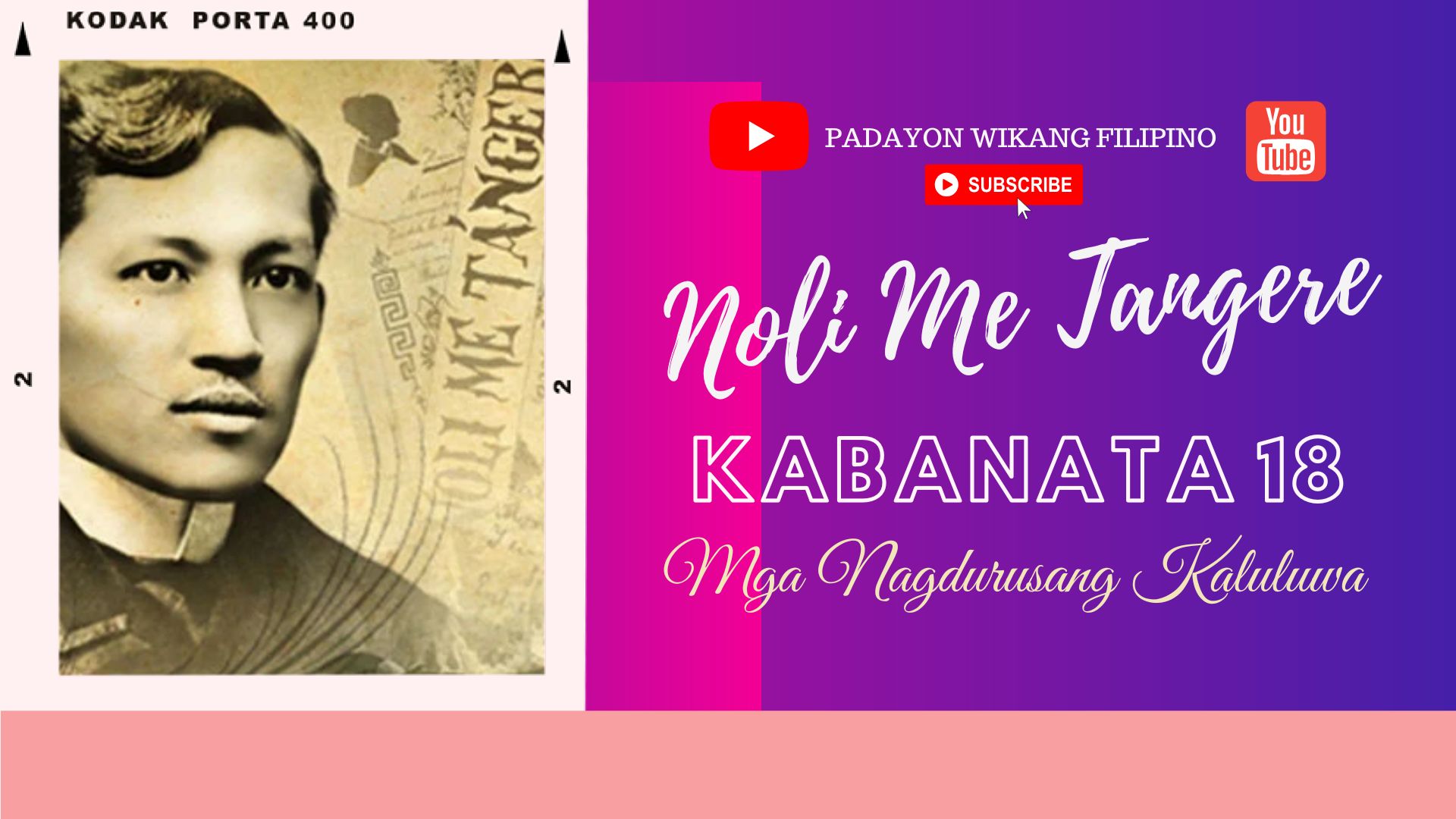 Noli Me Tangere Kabanata 18: Ang mga Nagdurusang Kaluluwa - Padayon Wikang Filipino