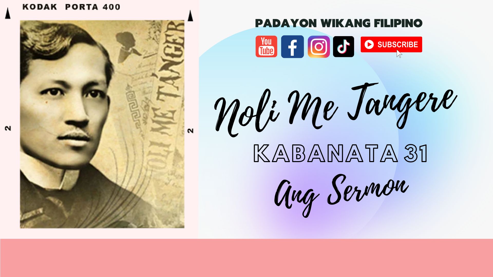 Noli Me Tangere Kabanata 31: Ang Sermon - Padayon Wikang Filipino