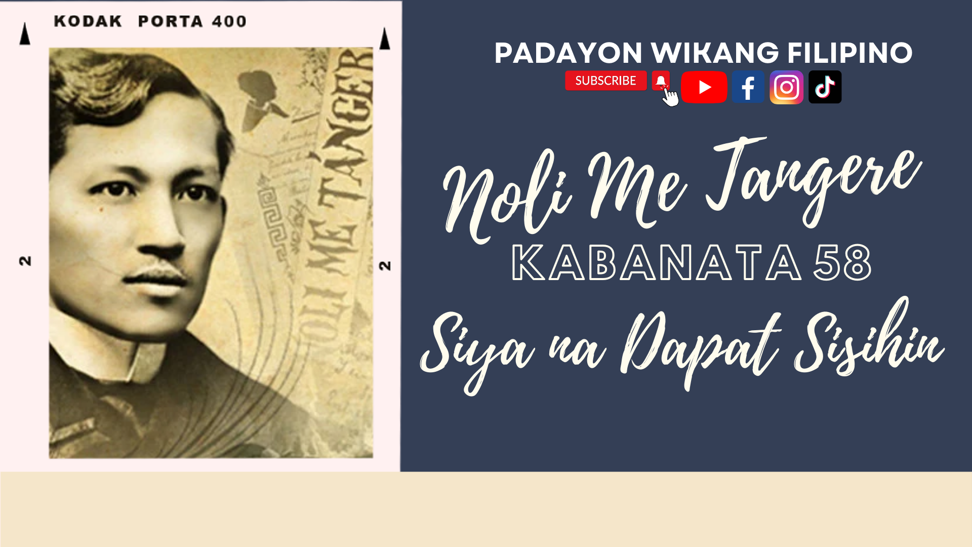 Noli Me Tangere Kabanata 58: Siya na dapat Sisihin - Padayon Wikang ...