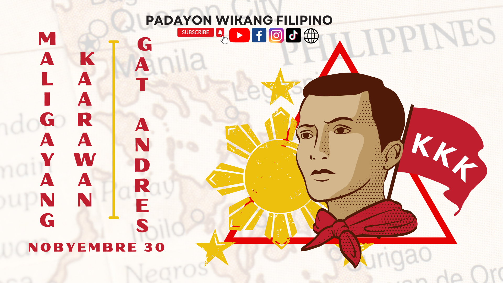 Mga Trivia Tungkol kay Gat Andres “Supremo” Bonifacio - Padayon Wikang ...