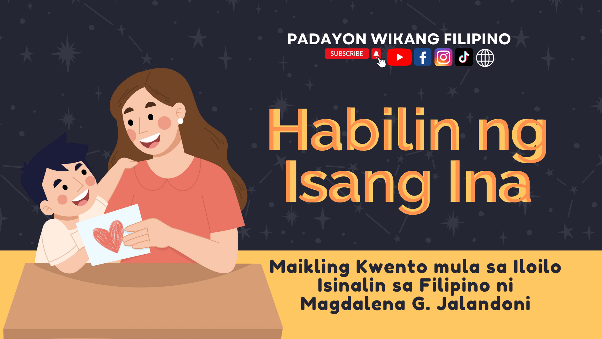 ANG HABILIN NG INA Isinalin sa Filipino ni Magdalena G. Jalandoni ...