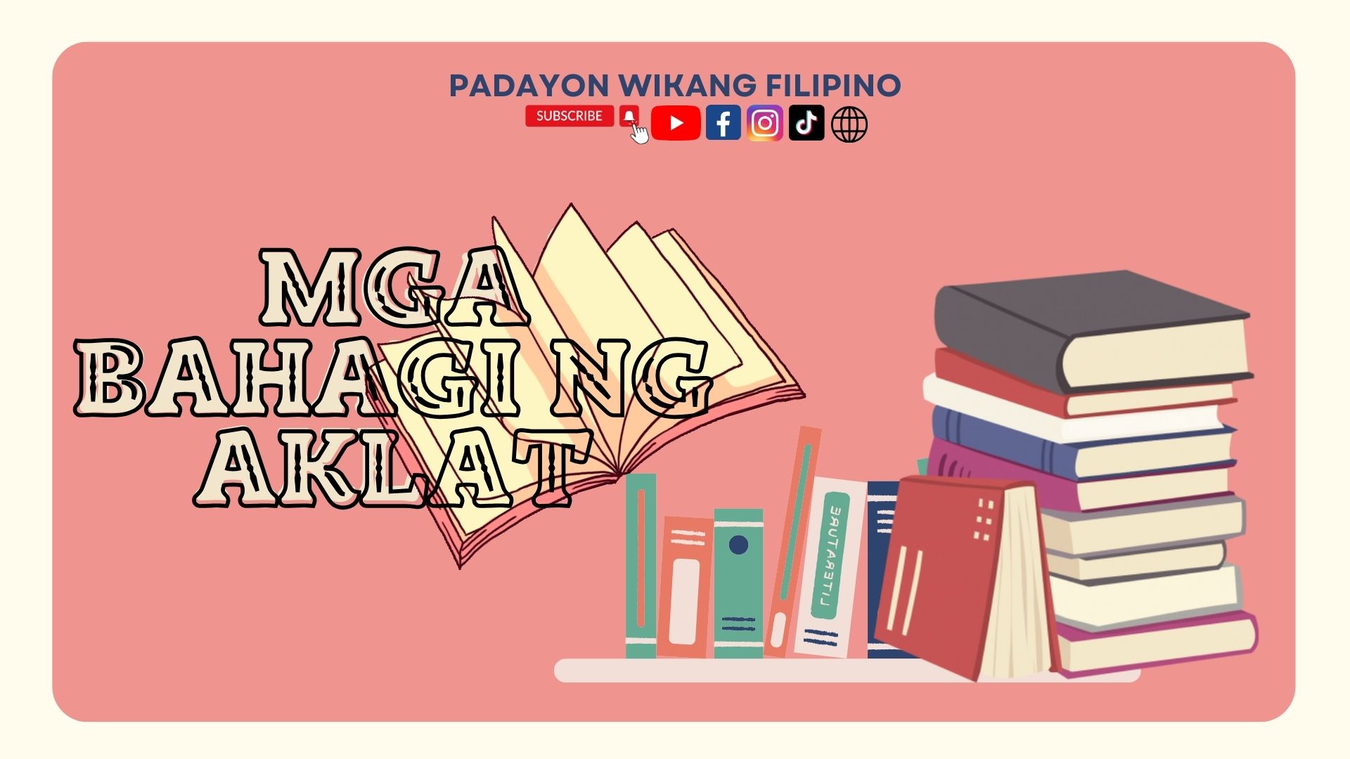 Mga Bahagi ng Aklat - Padayon Wikang Filipino